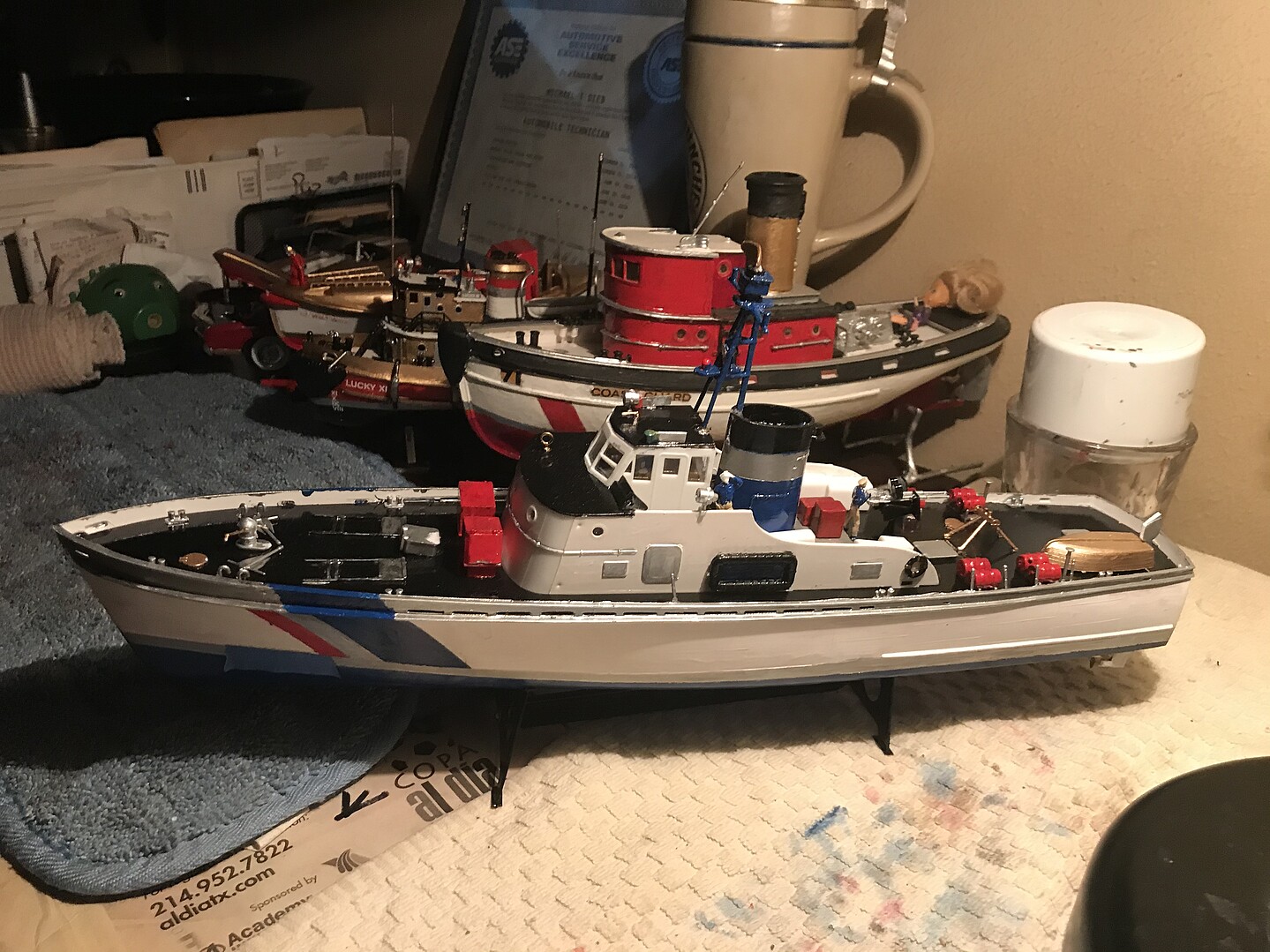 USCG Rescue Boat -- Plastic Model Rescue Ship Kit -- 1/48 Scale ...