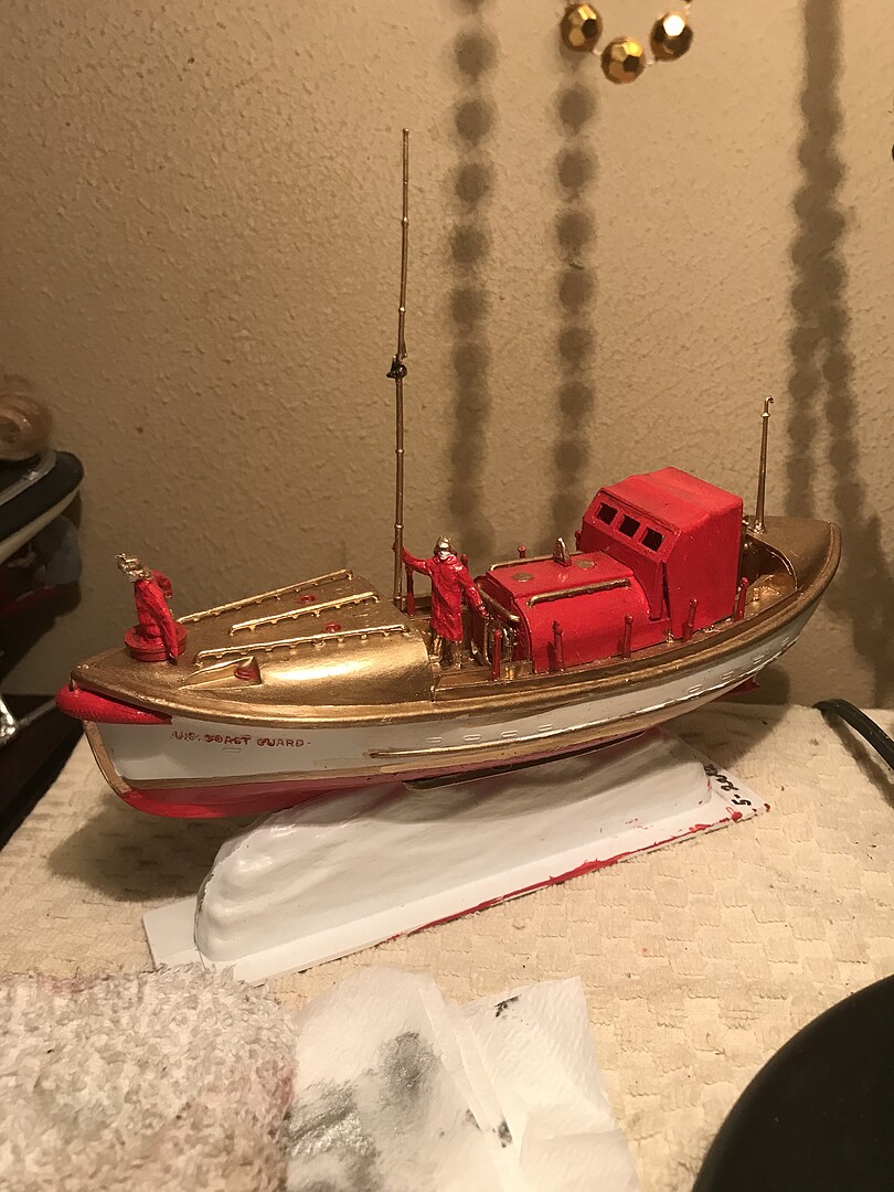 USCG Rescue Boat -- Plastic Model Rescue Ship Kit -- 1/48 Scale ...