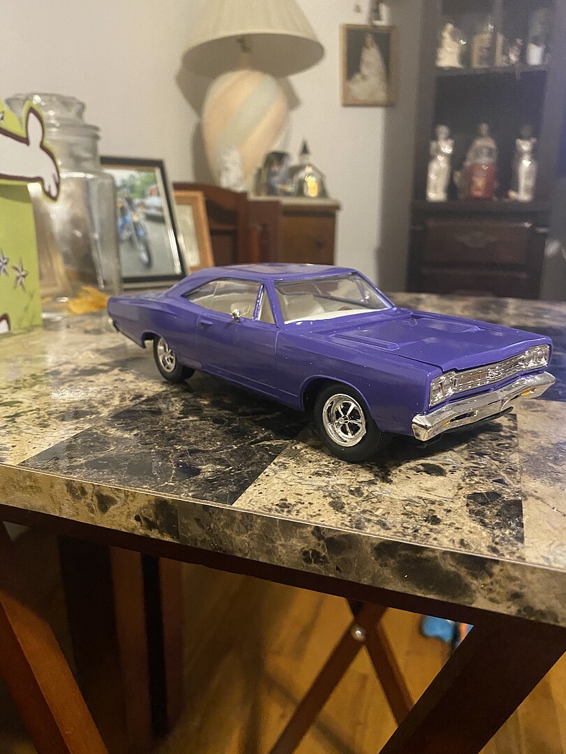 1969 Plymouth GTX Hadtop Pro Street 2T-25 -- Plastic Model Car Vehicle ...