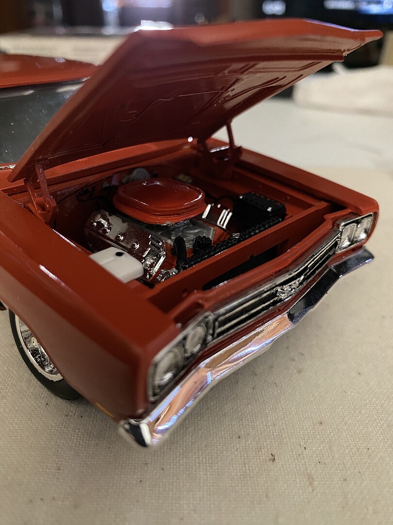 1969 Plymouth GTX Hadtop Pro Street 2T-25 -- Plastic Model Car Vehicle ...