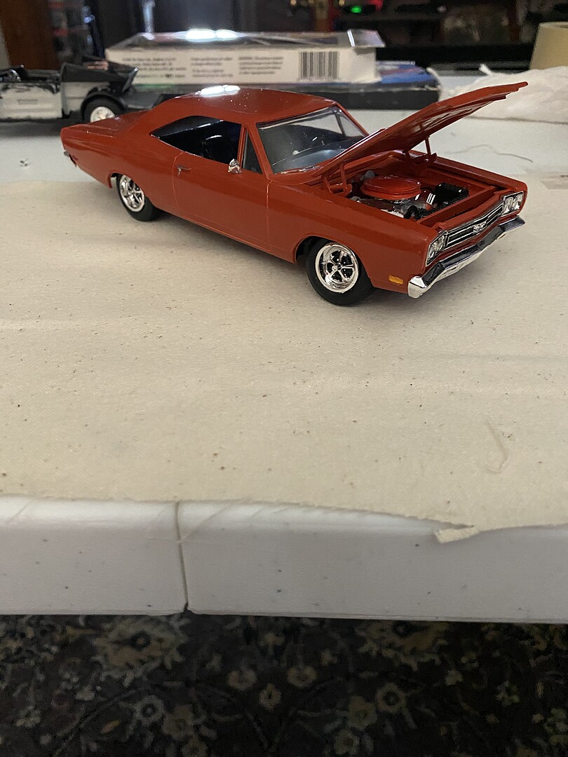 1969 Plymouth GTX Hadtop Pro Street 2T-25 -- Plastic Model Car Vehicle ...