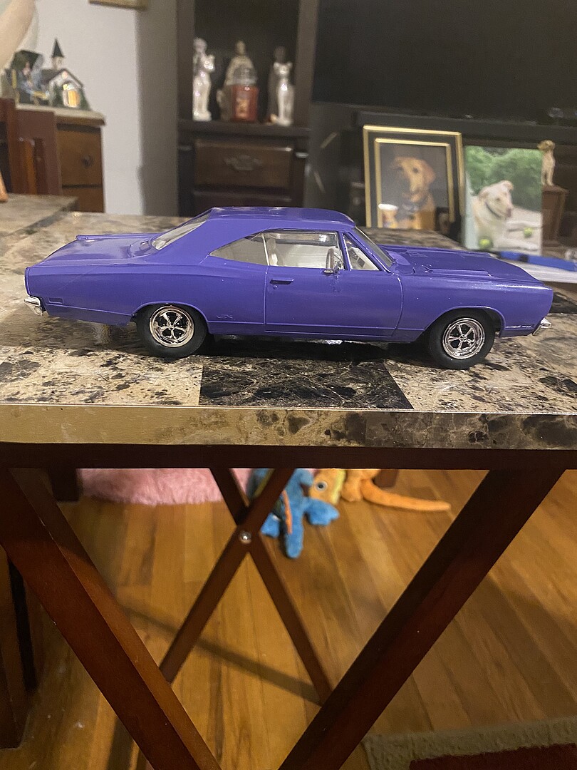1966 Chevy Nova Pro Street -- Plastic Model Car Kit -- 1/25 Scale ...