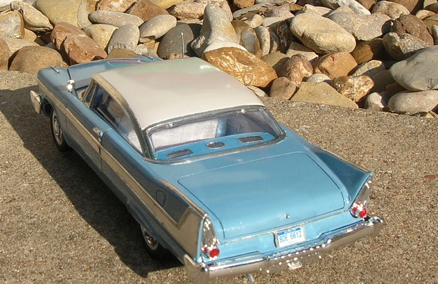1958 Plymouth Christine Car (Red) -- Plastic Model Car Kit -- 1/25 ...