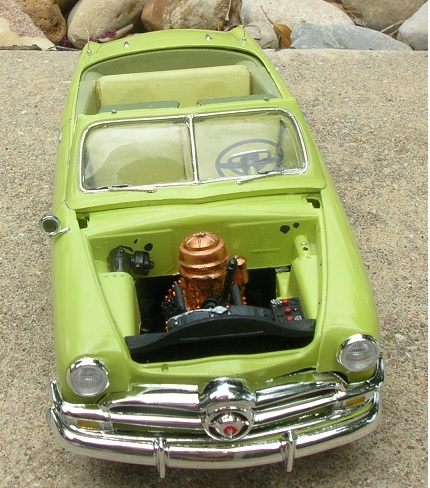 1950 Ford Convertible -- Plastic Model Car Kit -- 1/25 Scale -- #929 ...