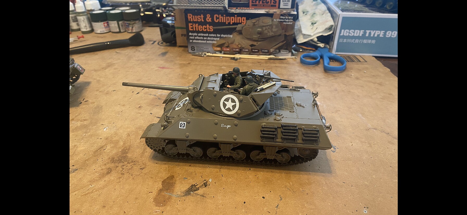 US Tank Destroyer M10 Mid Production -- 1/35 Scale Plastic Model ...