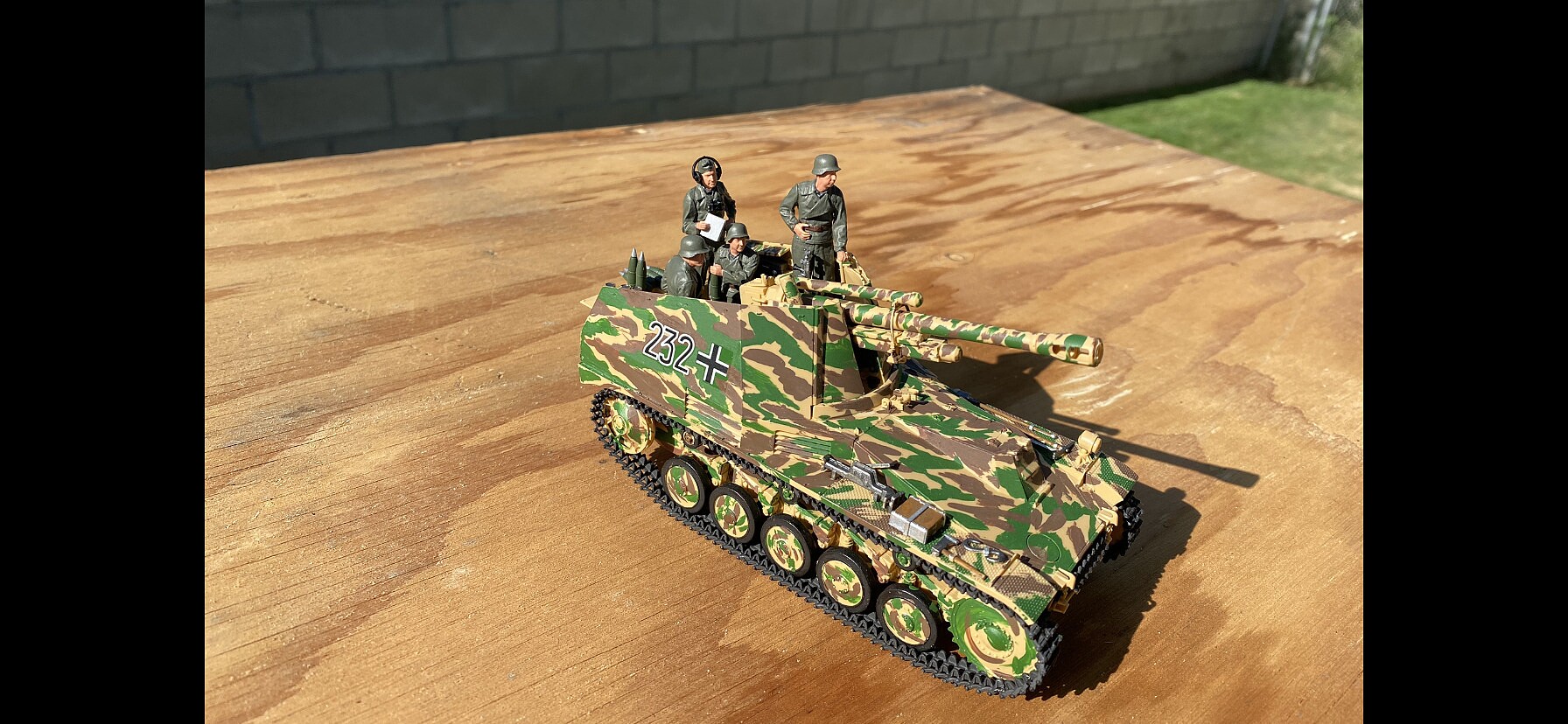 German SP Howitzer Wespe Italian Front Pictures