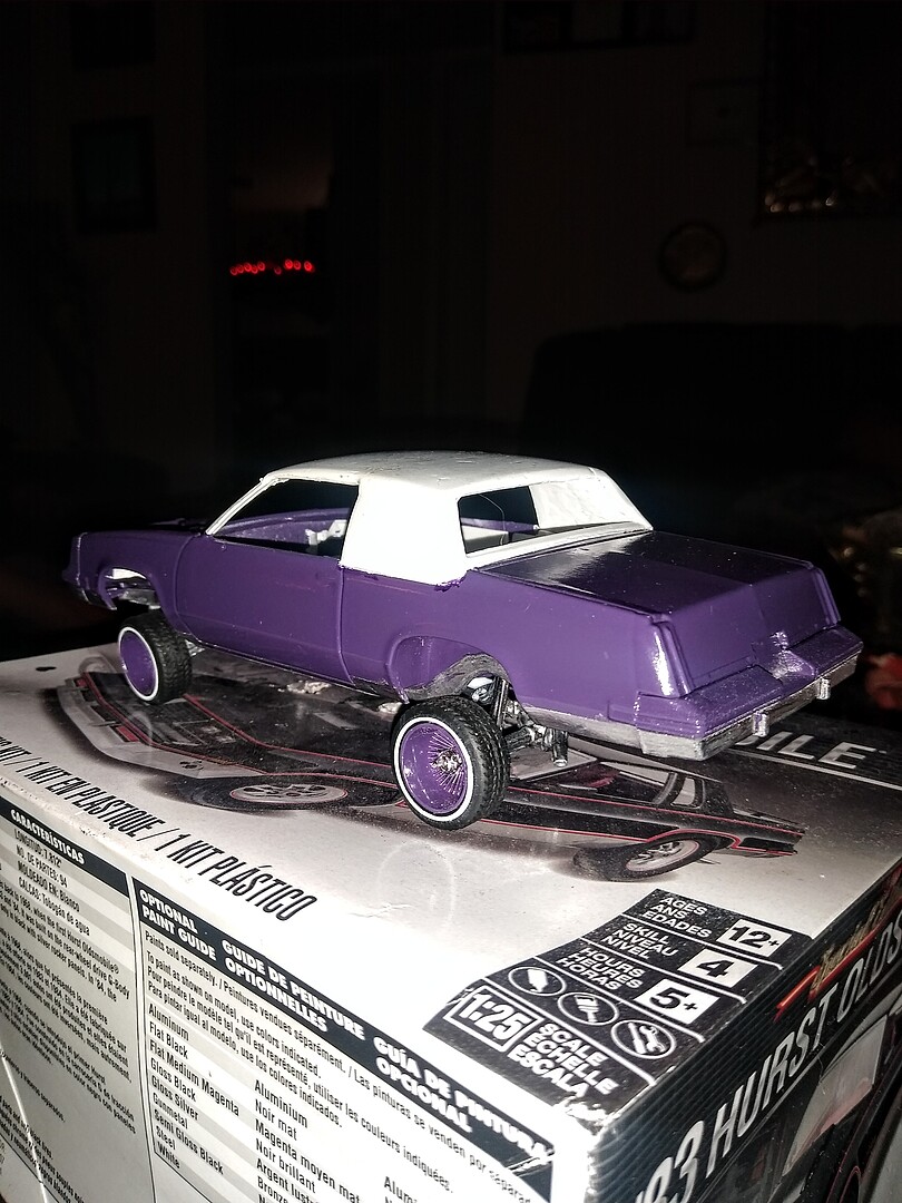 '83 Hurst Oldsmobile -- Plastic Model Car Kit -- 1/25 Scale -- #854317 ...