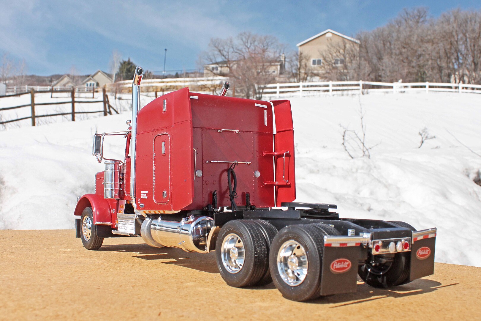 Peterbilt 378 Long Hauler Semi Tractor Pictures