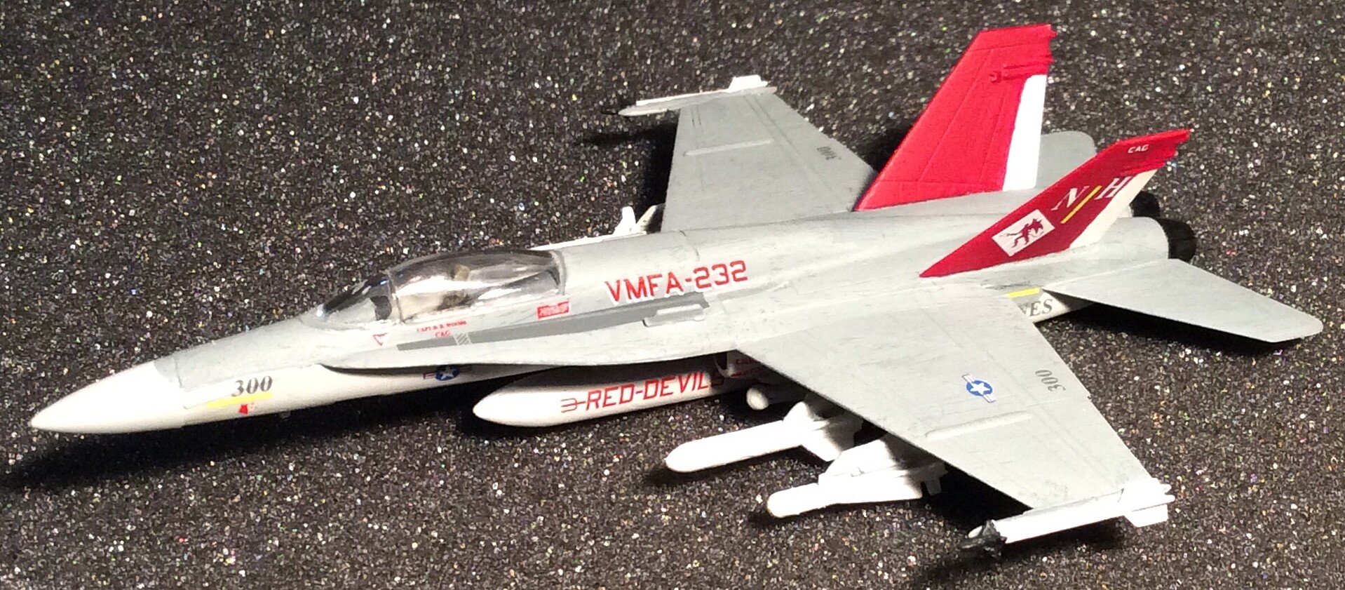 F/A-18A+ VMFA-232 Red Devils USMC -- Plastic Model Military Aircraft Kit -- 1/144 Scale ...