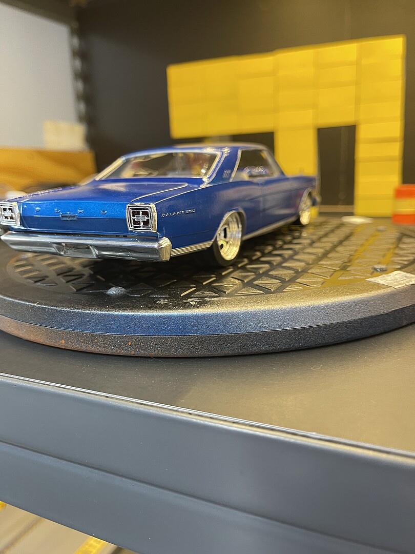 '66 Ford Galaxy Sweet Bippy -- Plastic Model Car Vehicle Kit -- 1/25 ...