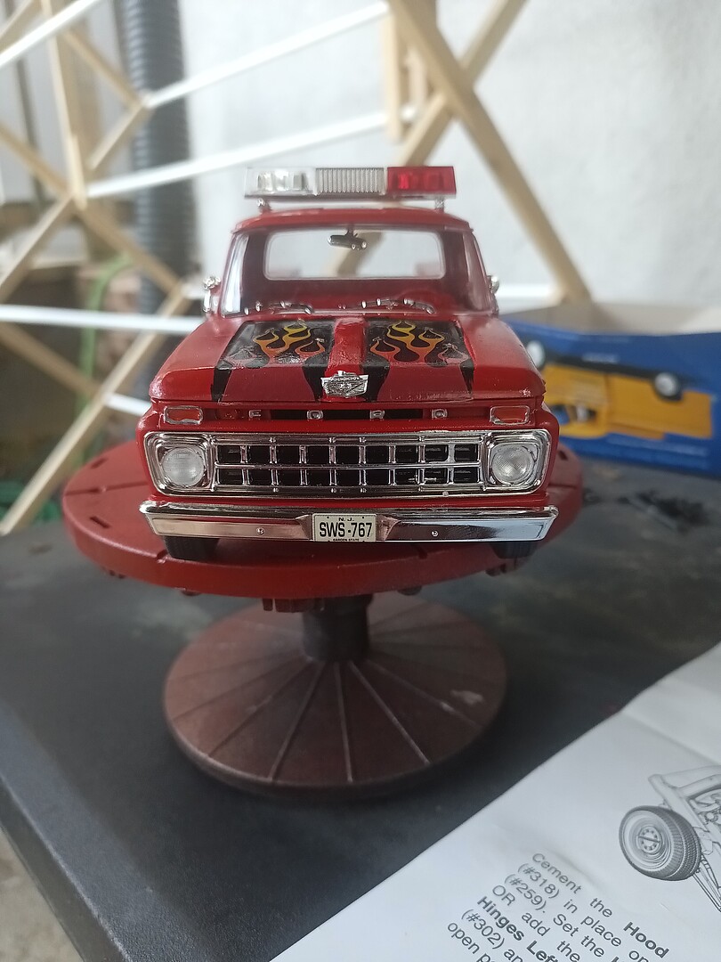 1965 Ford F100 Service Truck (Ltd Prod) -- Plastic Model Truck Kit -- 1 ...