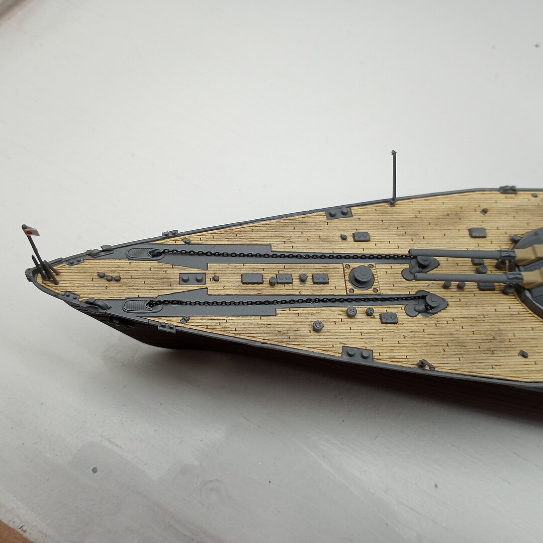 IJN Battleship Nagato 1941 -- Plastic Model Battleship Kit -- 1/350 ...