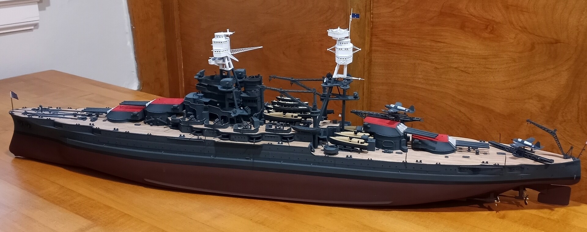 USS Arizona BB-39 Battleship 1941 -- Plastic Model Military Ship Kit ...