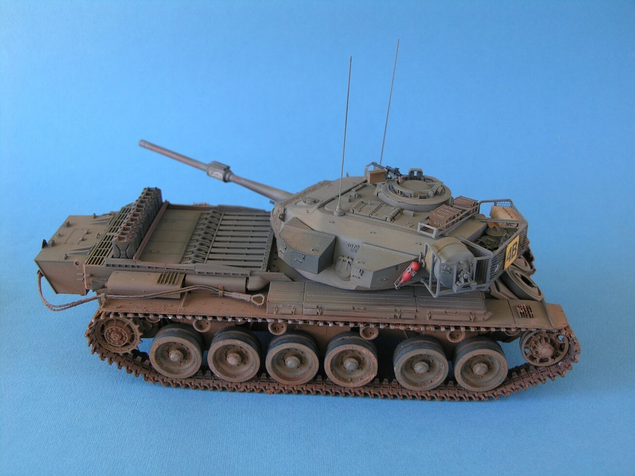 Centurion Mk V/I RAAC Vietnam Tank -- Plastic Model Military Vehicle ...