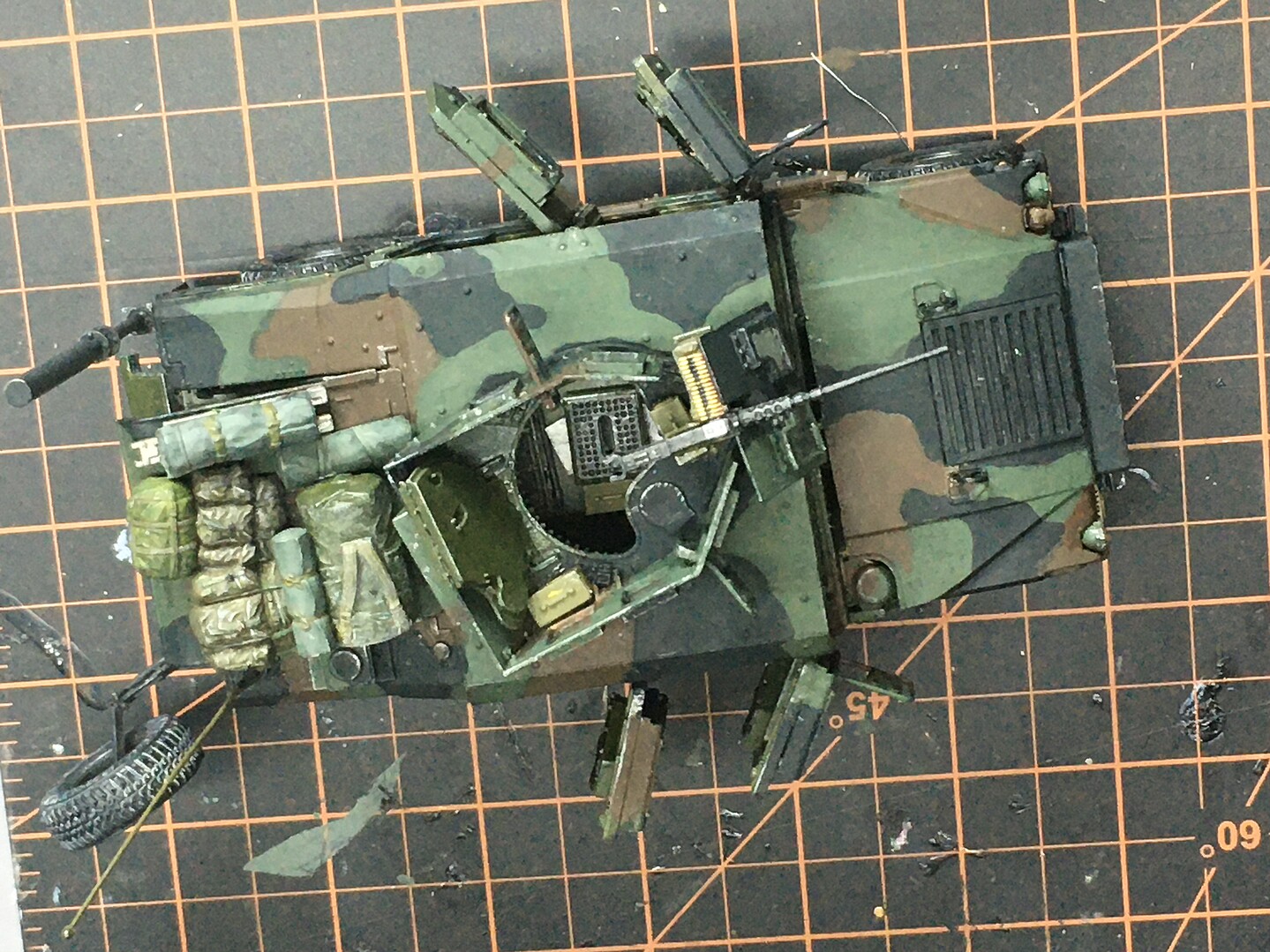 M1151 Enhanced Armament Carrier -- Plastic Model Military Vehicle Kit ...