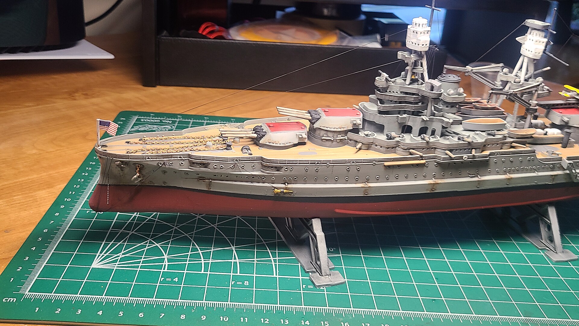 USS Arizona Battleship -- Plastic Model Military Ship Kit -- 1/426 ...