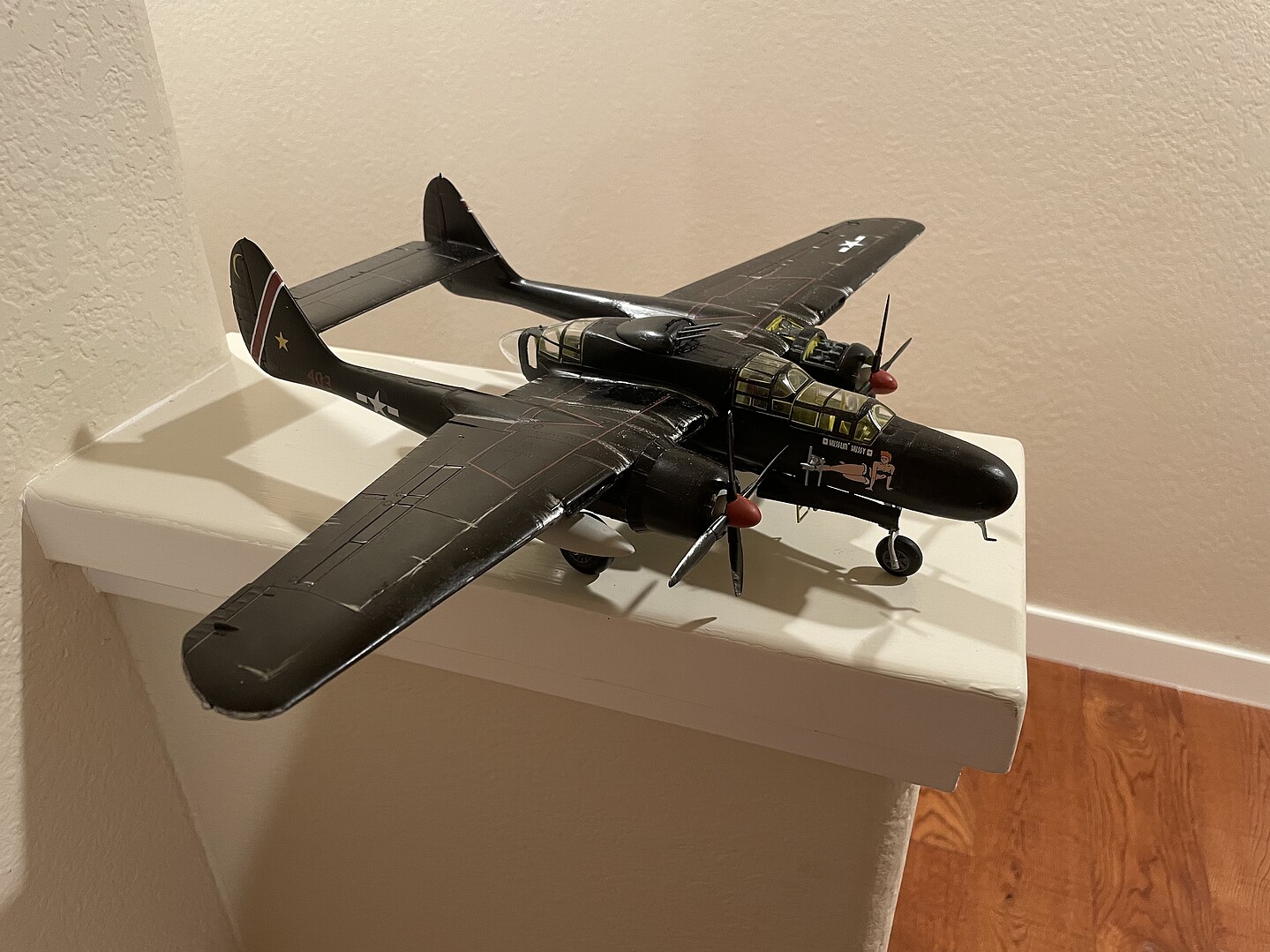 P-61 Black Widow -- Plastic Model Airplane Kit -- 1/48 Scale -- #857546 ...
