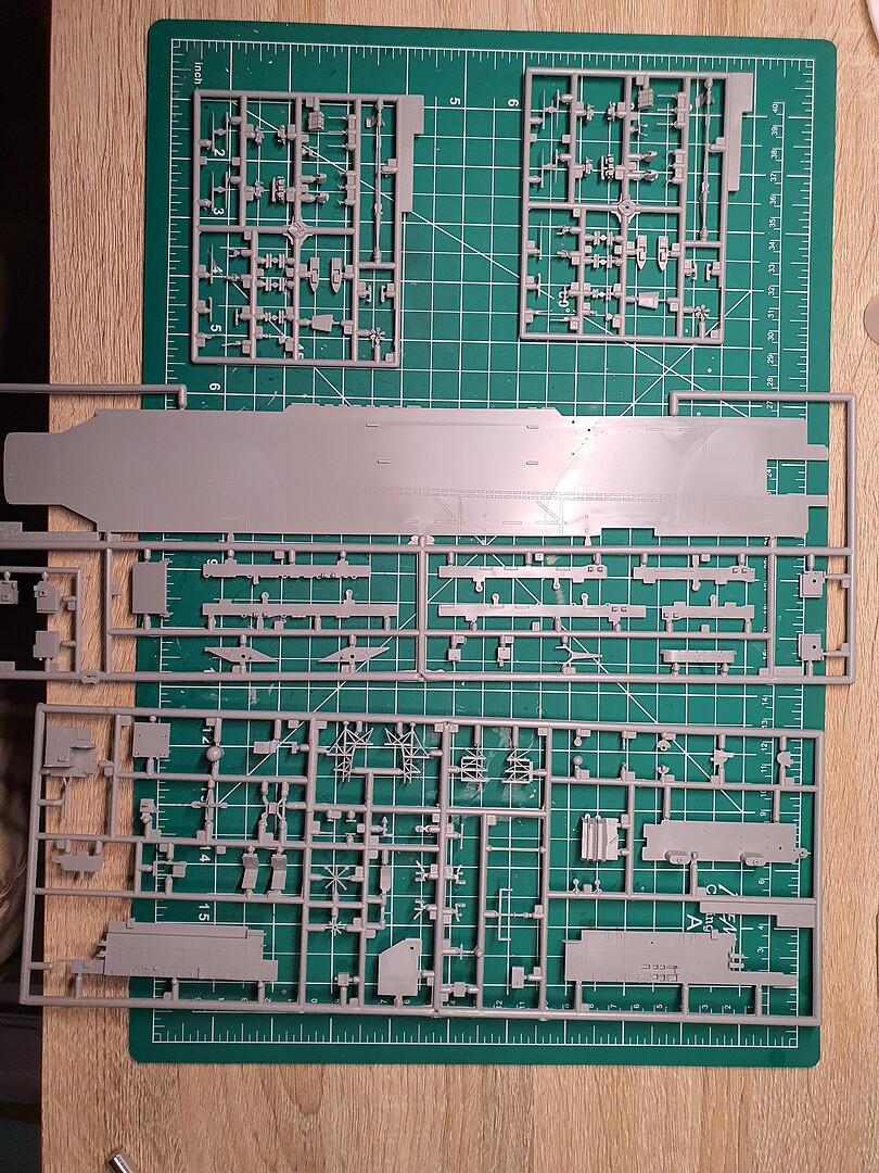 Gallery Pictures DML USS Saipan Light Aircraft Carrier Plastic Model ...