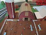 American-Models Midwest Farm Combo Kit N Scale Model Railroad Building #614