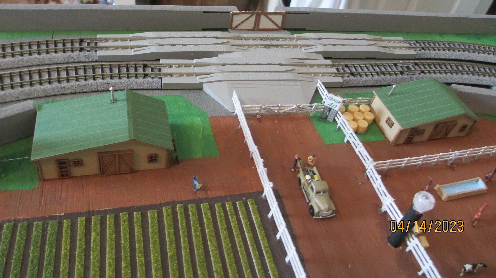 Midwest Farm Combo Kit -- N Scale Model Railroad Building -- #614 ...