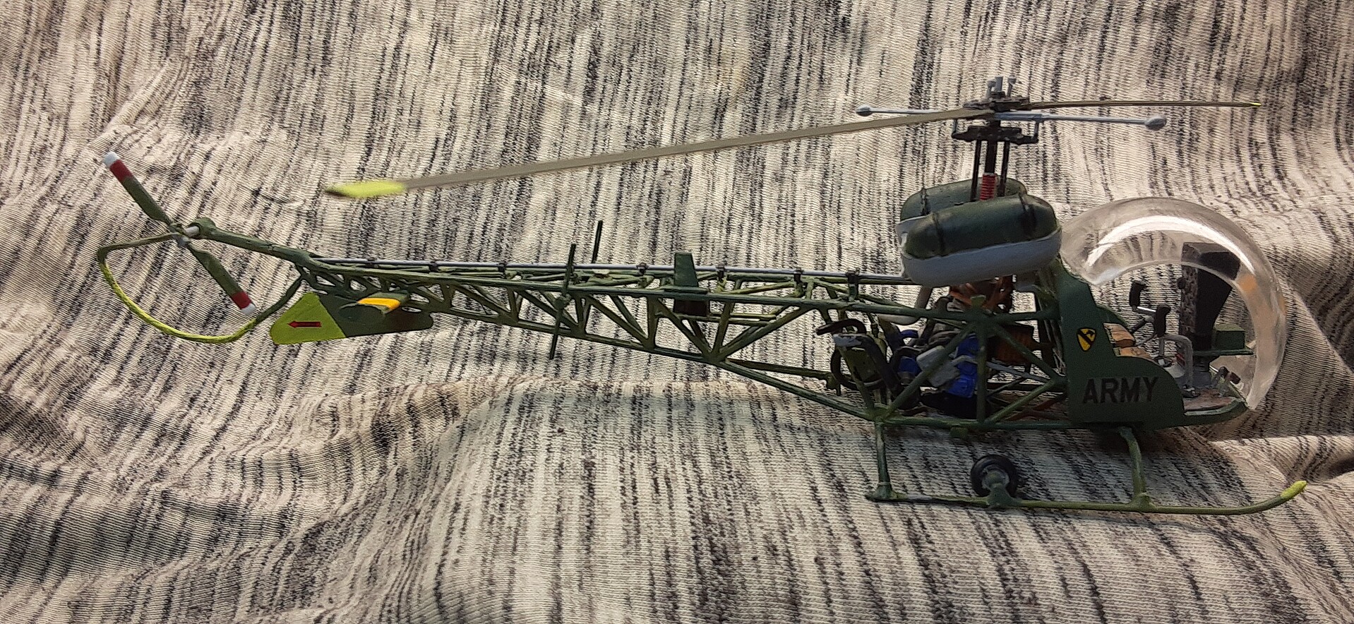 OH-13/AB-47 -- Plastic Model Helicopter Kit -- 1/72 Scale -- #550095 ...