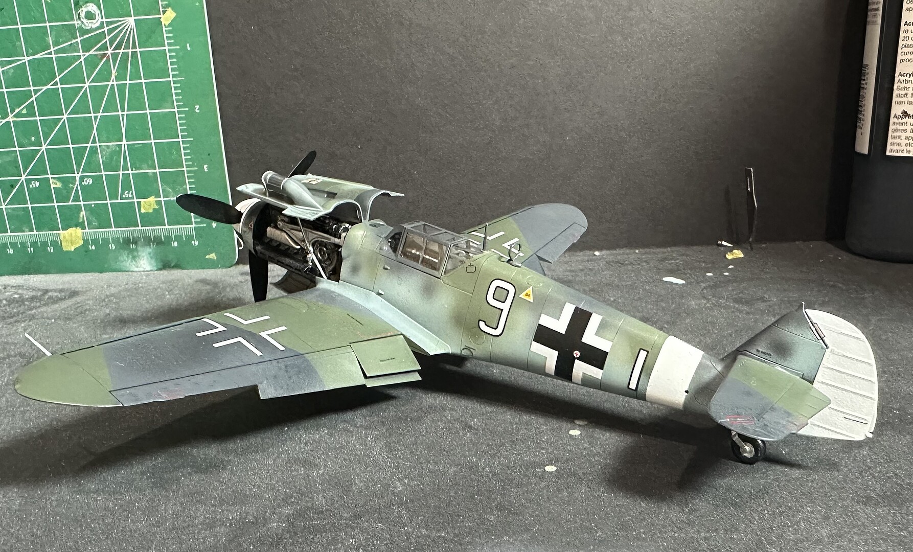 Messerschmitt Bf 109 G-6 -- Plastic Model Airplane Kit -- 1/48 Scale -- #61117 pictures by ...