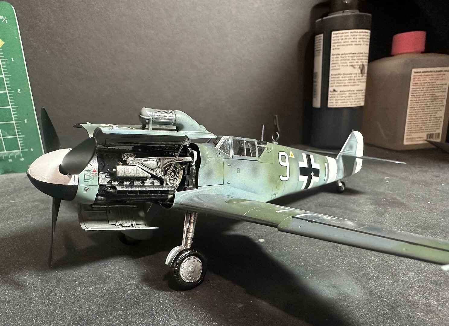 Messerschmitt Bf 109 G-6 -- Plastic Model Airplane Kit -- 1/48 Scale -- #61117 pictures by ...