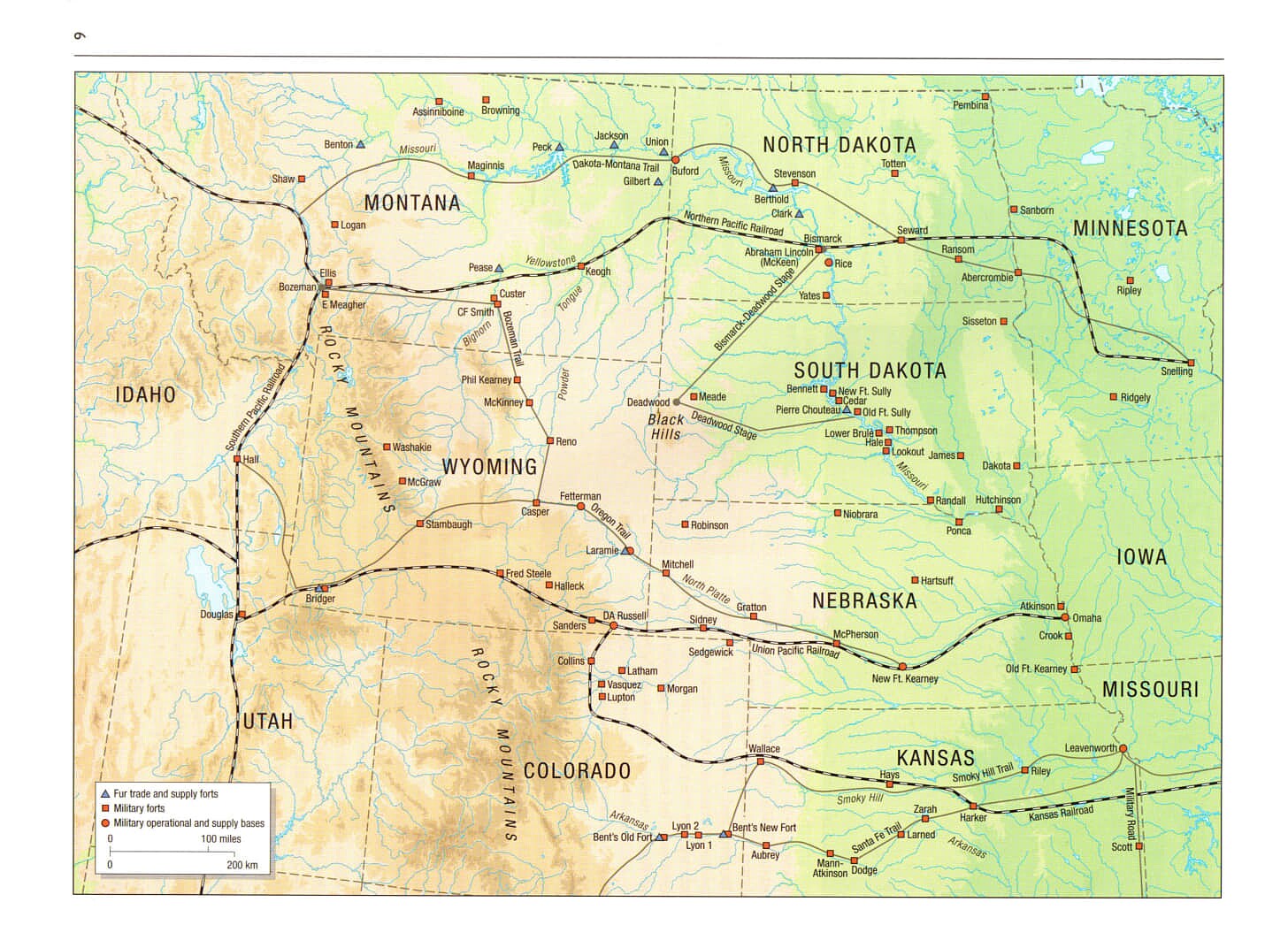 Forts of the American Frontier -- Military History Book -- #for54 ...
