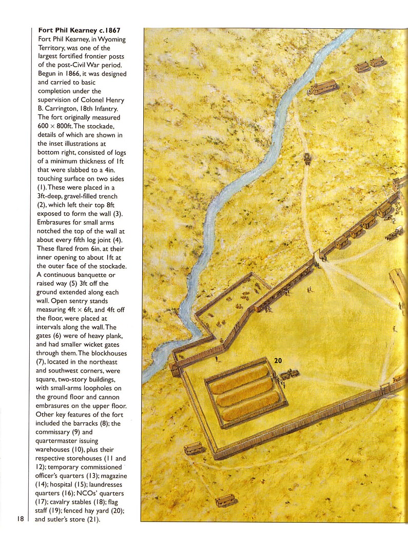 Forts of the American Frontier -- Military History Book -- #for54 ...