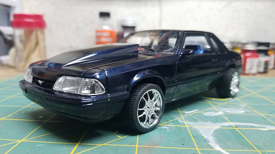 Gallery Pictures Revell-Monogram 1990 Mustang LX 5.0 Drag Racer Plastic ...