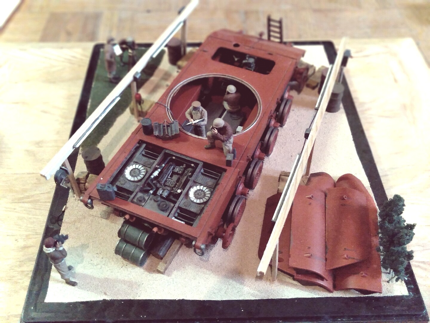 German E100 Super Heavy Tank -- Plastic Model Military Vehicle Kit -- 1 ...