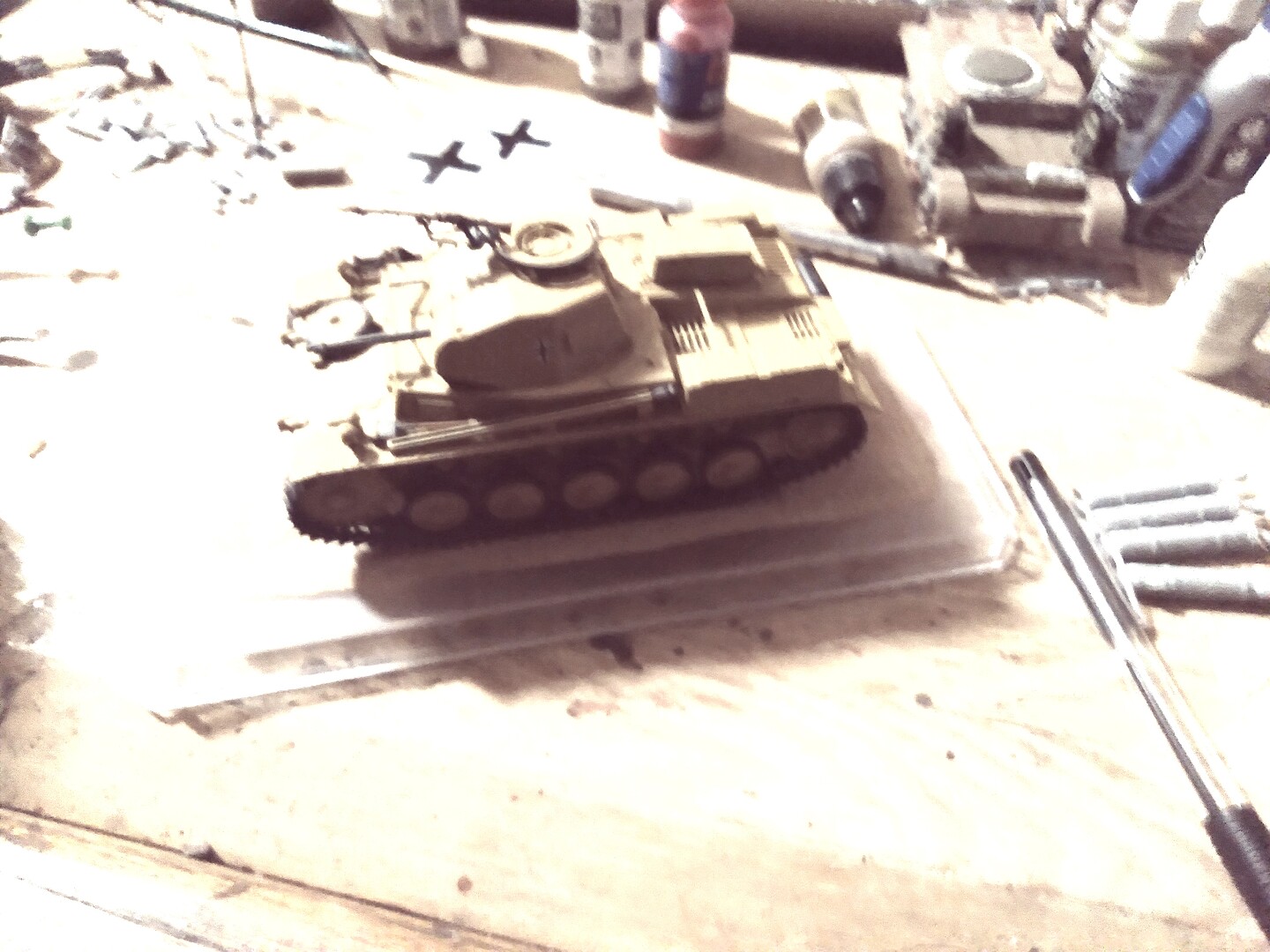 German Panzerkampfwagen II -- Plastic Model Military Vehicle Kit -- 1/ ...