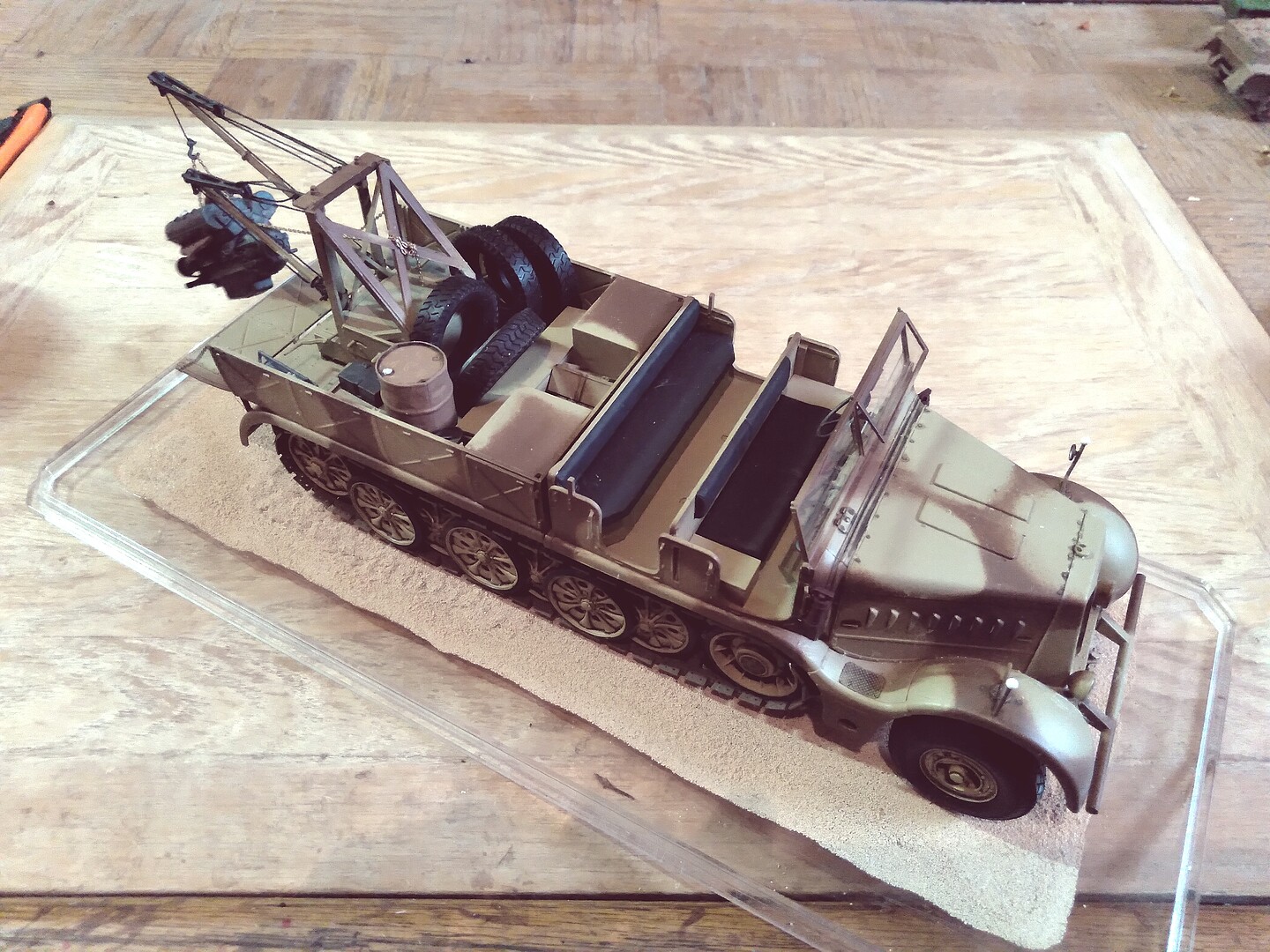 German 18 Ton Half Track Famo -- Plastic Model Military Vehicle Kit ...