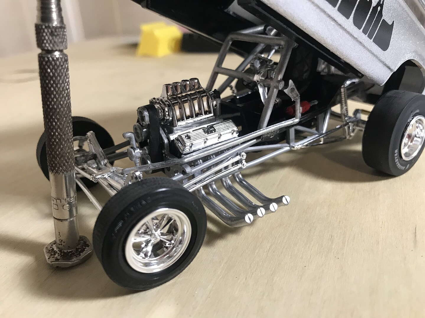 1976 Chevy Vega Funny Car -- Plastic Model Car Kit -- 1/25 Scale ...