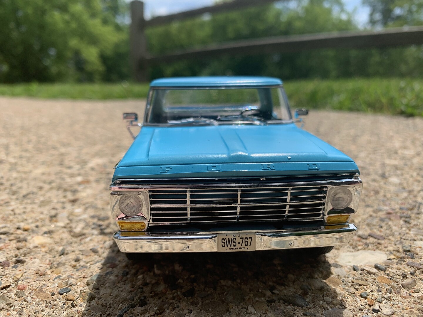 1969 Ford F100 Custom Cab Truck w/ Short Bed (Ltd Prod) -- Plastic ...