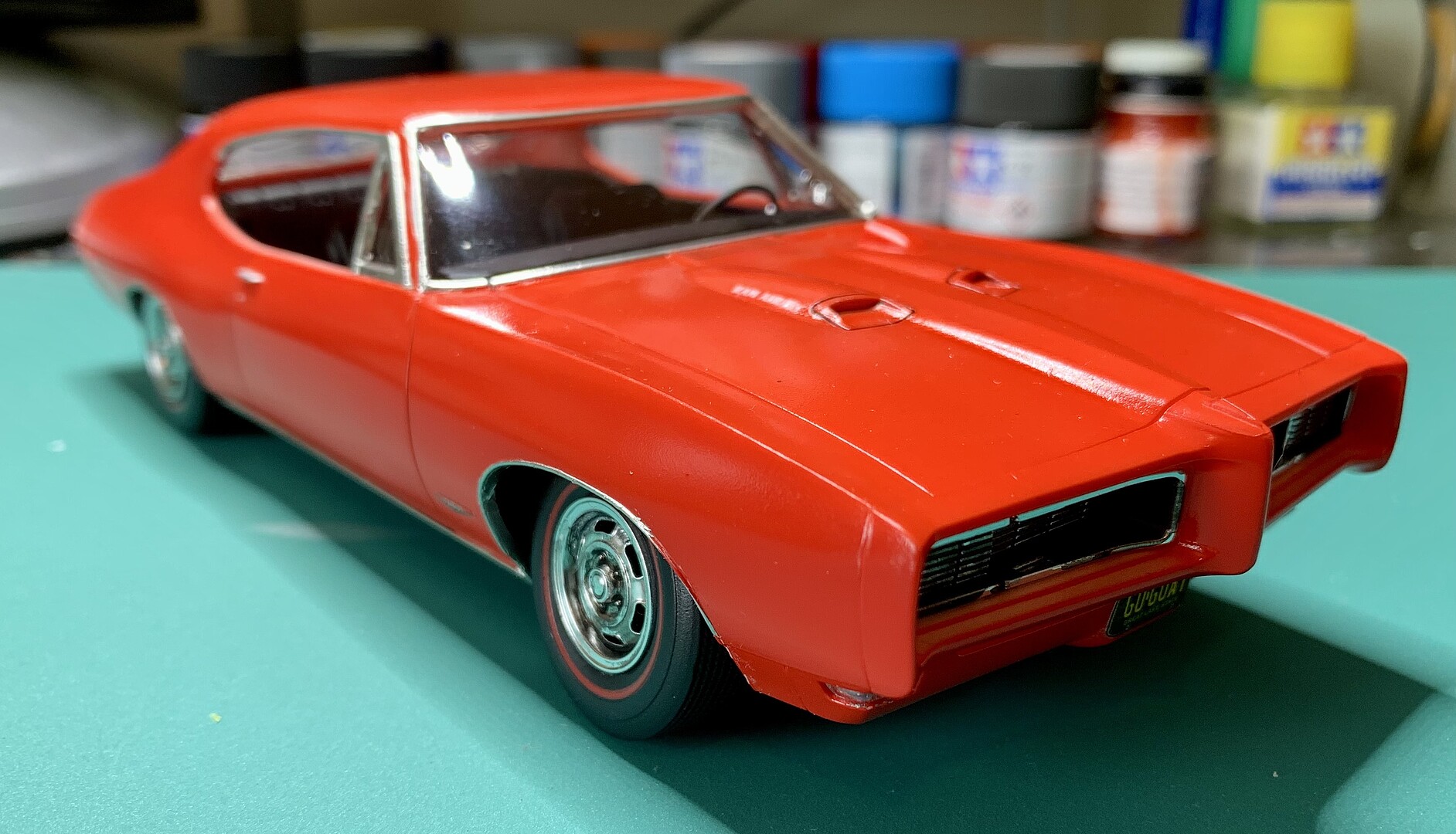 1968 Pontiac GTO Hardtop Craftsman -- Plastic Model Car -- 1/25 Scale ...