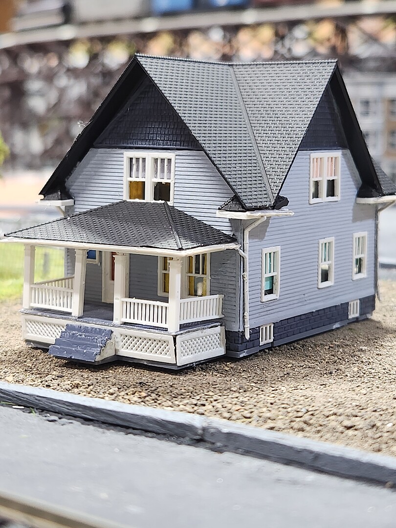 Kim's Classic American Home Kit -- N Scale Model Railroad Building ...