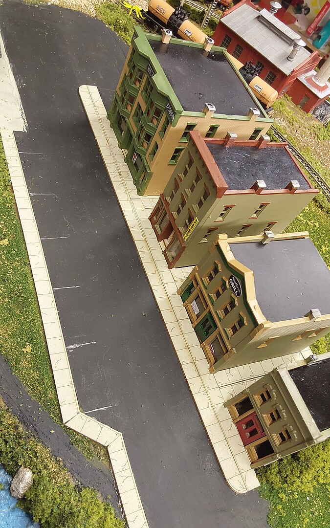 Sidewalk - Kit - 400 Scale Feet -- N Scale Model Railroad Road ...