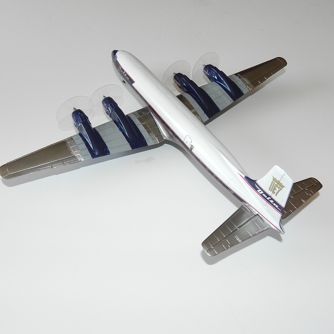 Douglas DC-7C Pan Am -- Plastic Model Airplane Kit -- 1/144 Scale -- # ...