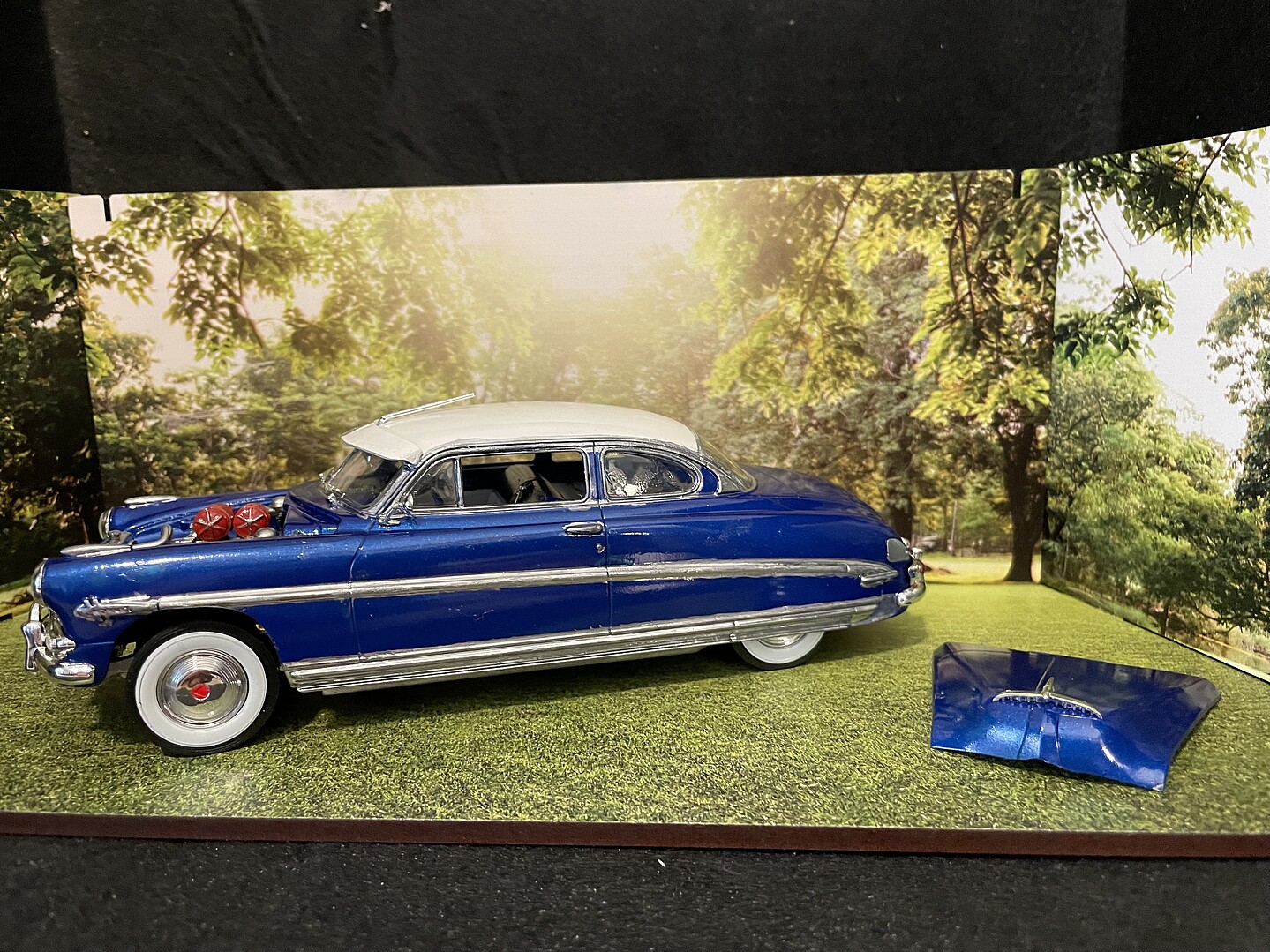 1953 Hudson Hornet -- Plastic Model Car Kit -- 1/25 Scale -- #1200 ...