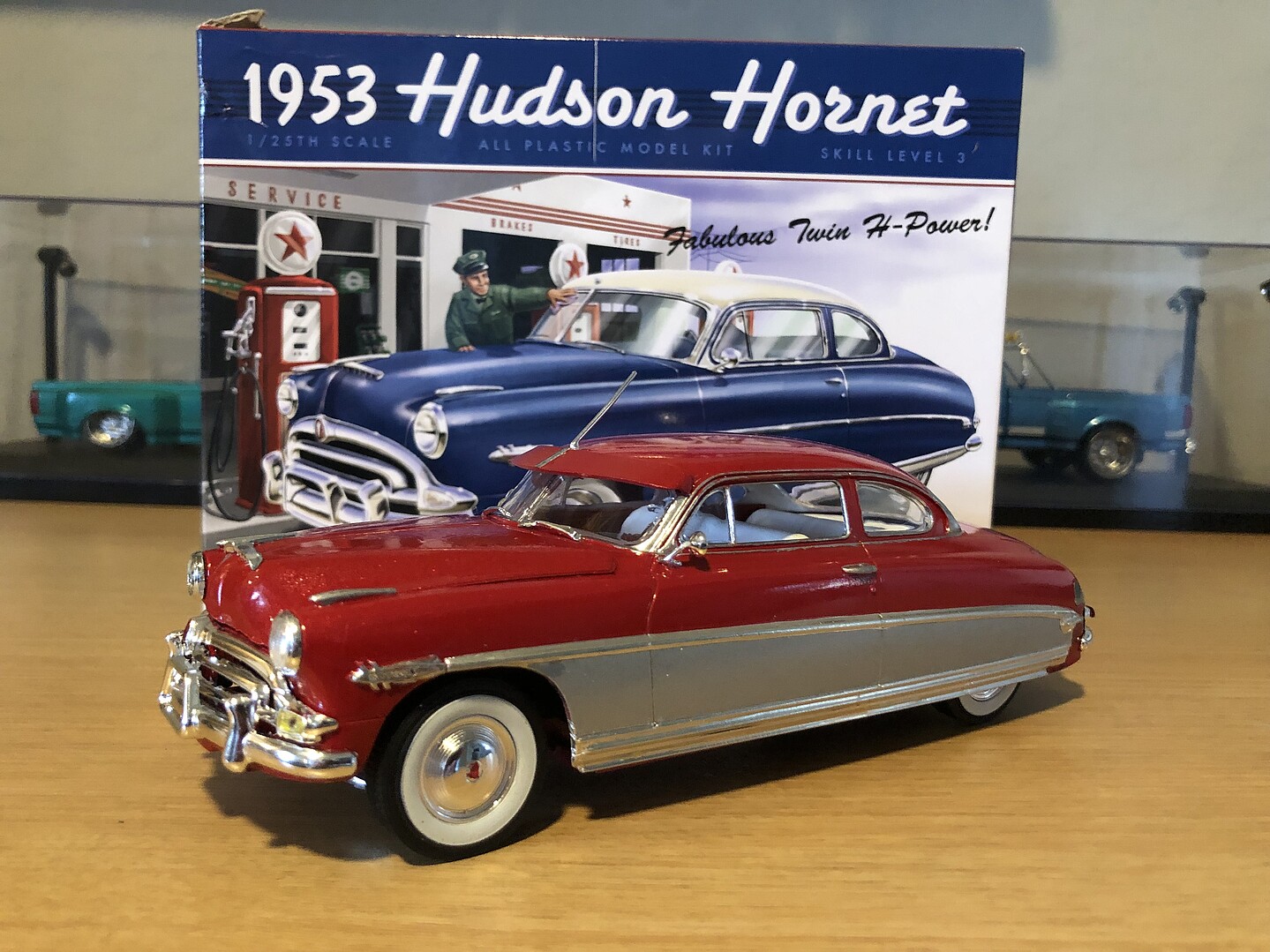 1953 Hudson Hornet -- Plastic Model Car Kit -- 1/25 Scale -- #1200 ...