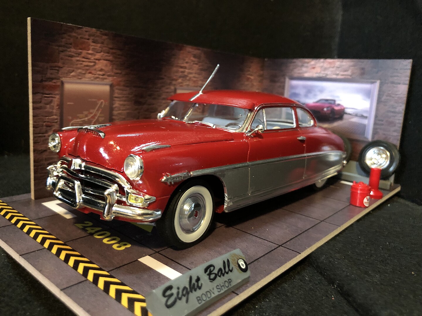 1953 Hudson Hornet -- Plastic Model Car Kit -- 1/25 Scale -- #1200 ...