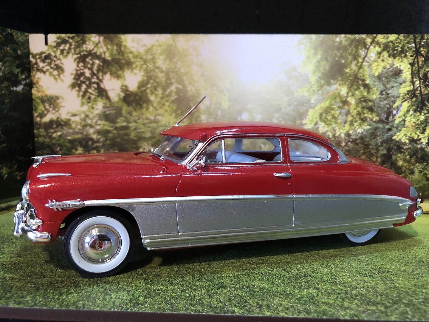 1953 Hudson Hornet -- Plastic Model Car Kit -- 1/25 Scale -- #1200 ...