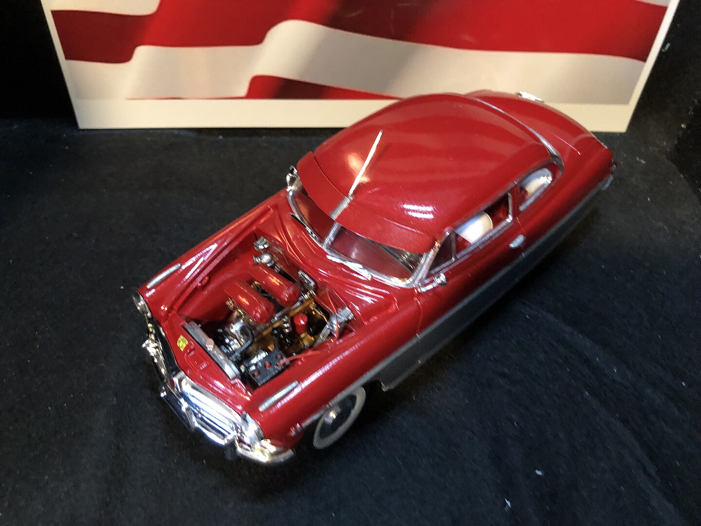 1953 Hudson Hornet -- Plastic Model Car Kit -- 1/25 Scale -- #1200 ...