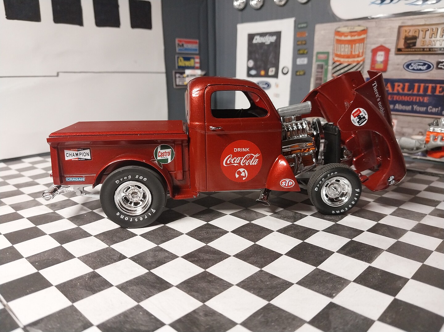 1940 Ford Coupe 2T -- Plastic Model Car Kit -- 1/25 Scale -- #1141m ...