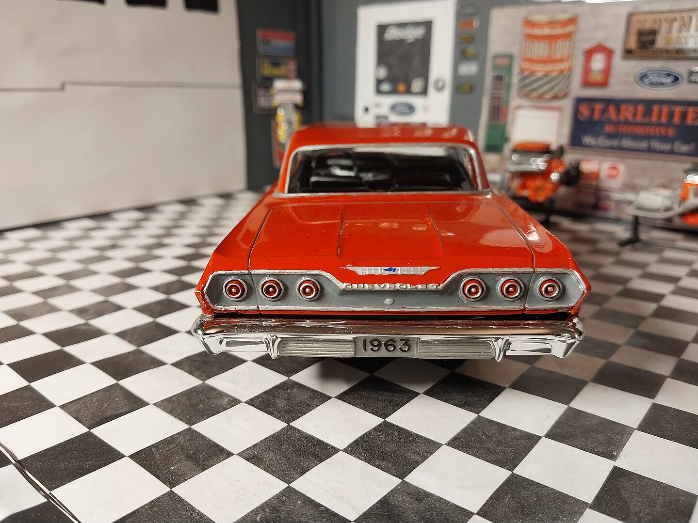 1963 Chevy Impala SS 2T -- Plastic Model Car Kit -- 1/25 Scale -- #1149 ...
