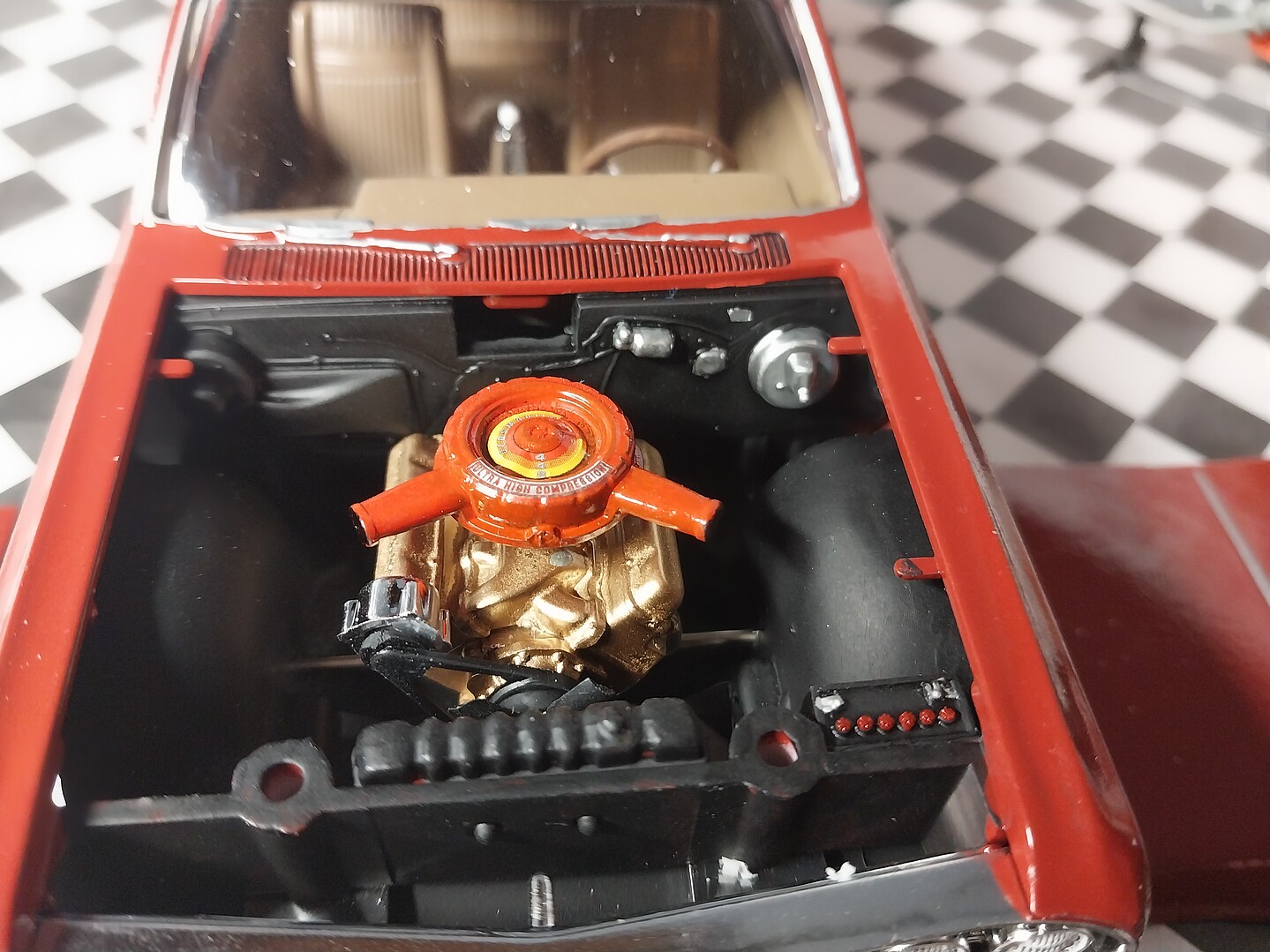 1964 Olds Cutlass 442 Hardtop Kit 1 -- Plastic Model Car Vehicle -- 1/ ...