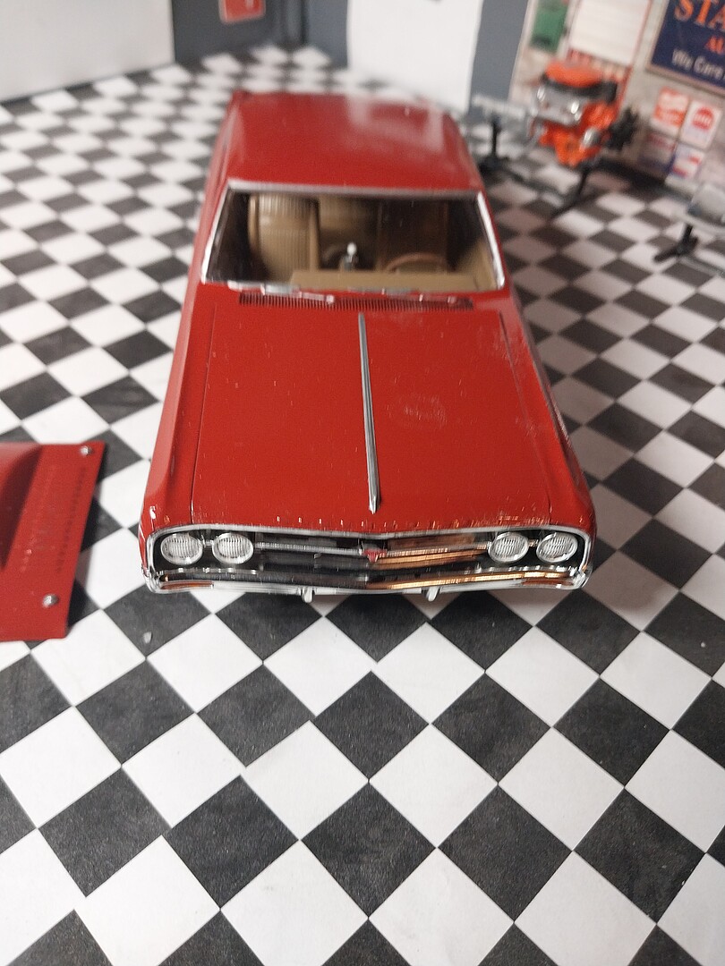 1964 Olds Cutlass 442 Hardtop Kit 1 -- Plastic Model Car Vehicle -- 1/ ...