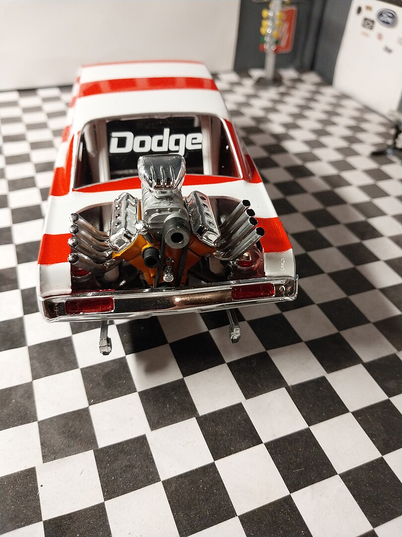 LA Dart Wheelstander -- Plastic Model Car Vehicle Kit -- 1/25 Scale ...