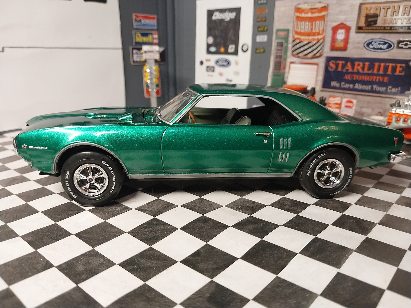 Spray Lacquer TS20 Metallic Green 3 oz -- Hobby and Model Lacquer Paint ...